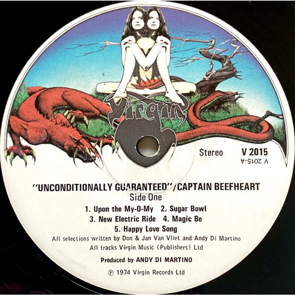 Captain Beefheart And The Magic Band - Unconditionally Guaranteed ...