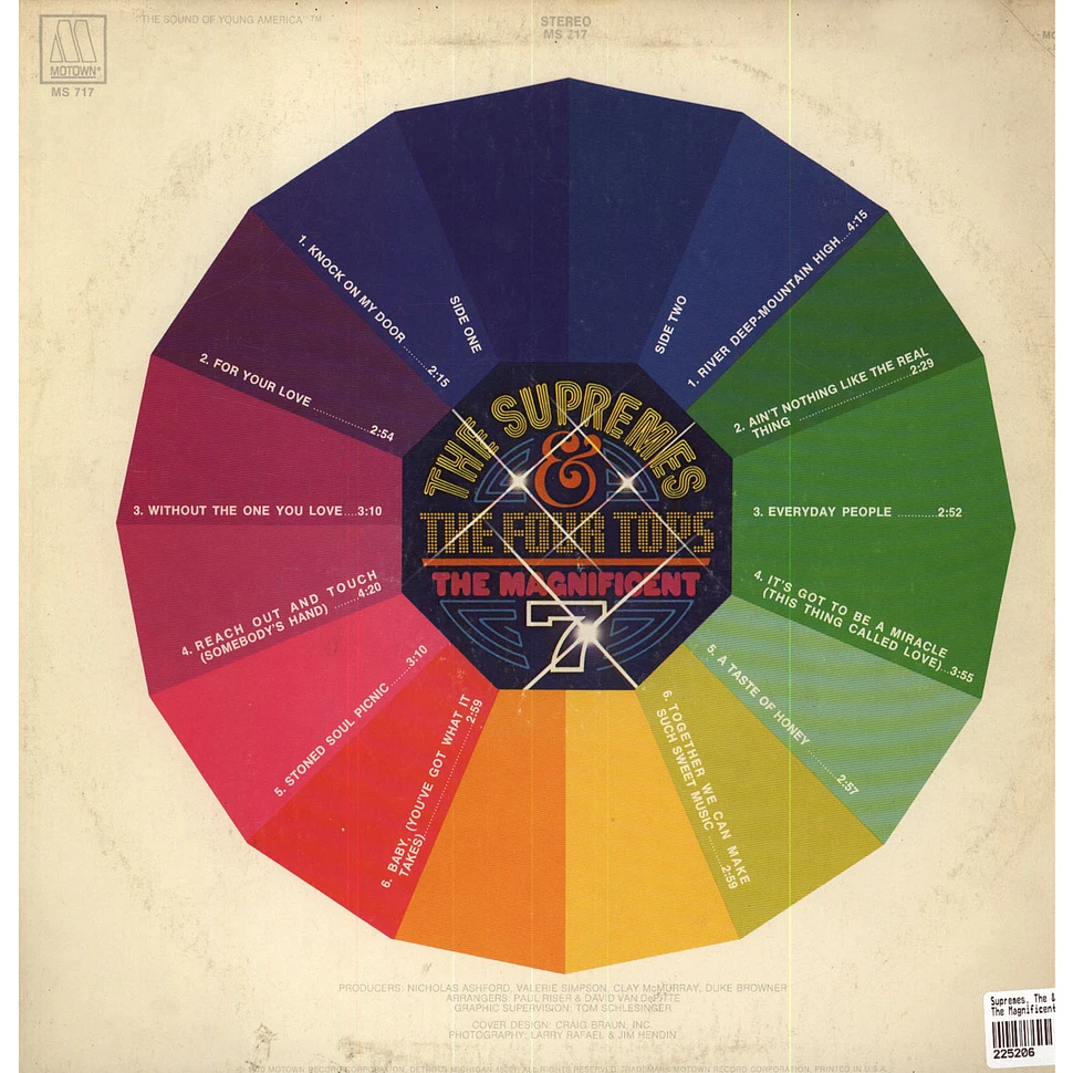 The Supremes & Four Tops - The Magnificent 7 - Vinyl LP - 1970 - US ...