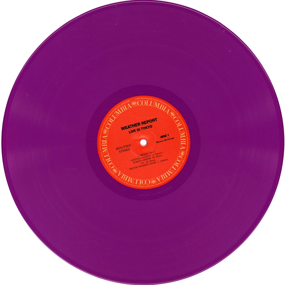 Weather Report - Live In Tokyo Colored Vinyl Edition - Vinyl 2LP - 1972 ...