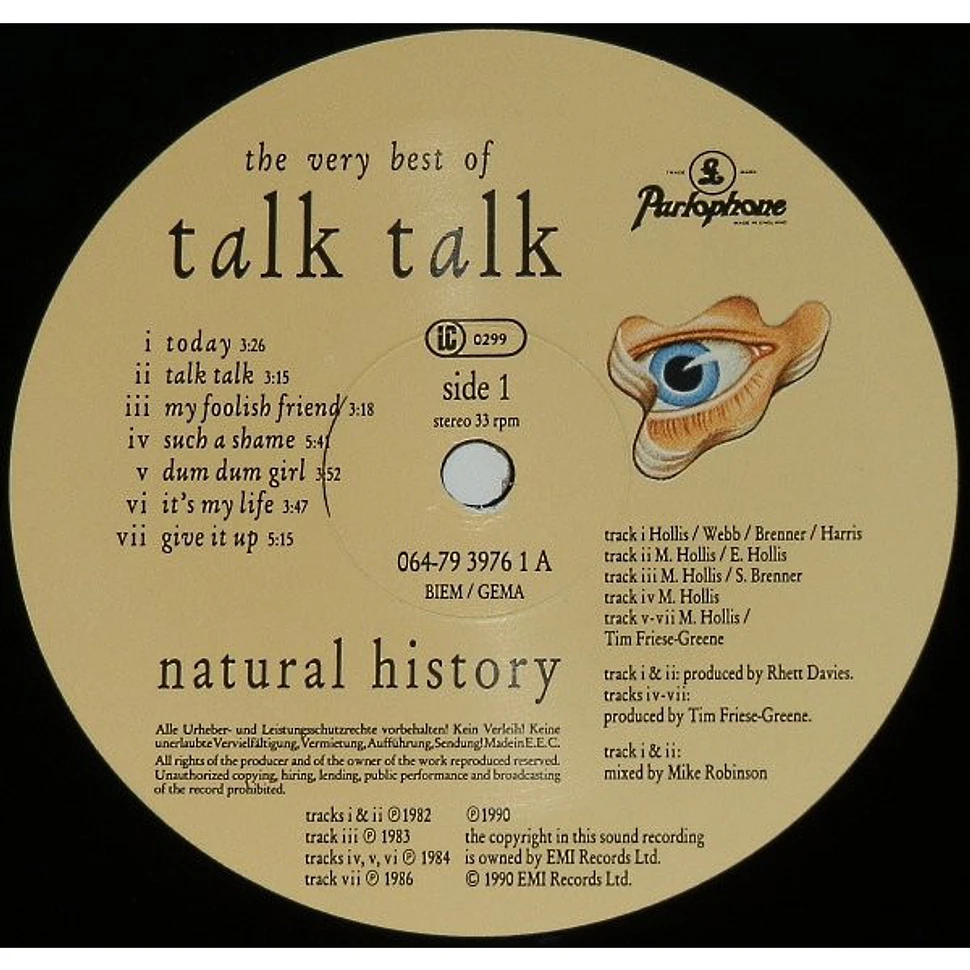 Talk Talk - Natural History (The Very Best Of Talk Talk) - Vinyl LP - 1990 - EU - Original | HHV