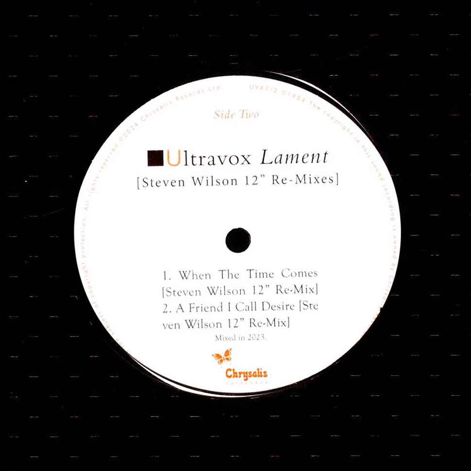 Ultravox - Steven Wilson Extended Record Store Day 2024 Vinyl Edition - Vinyl 12" - 2024 - US ...