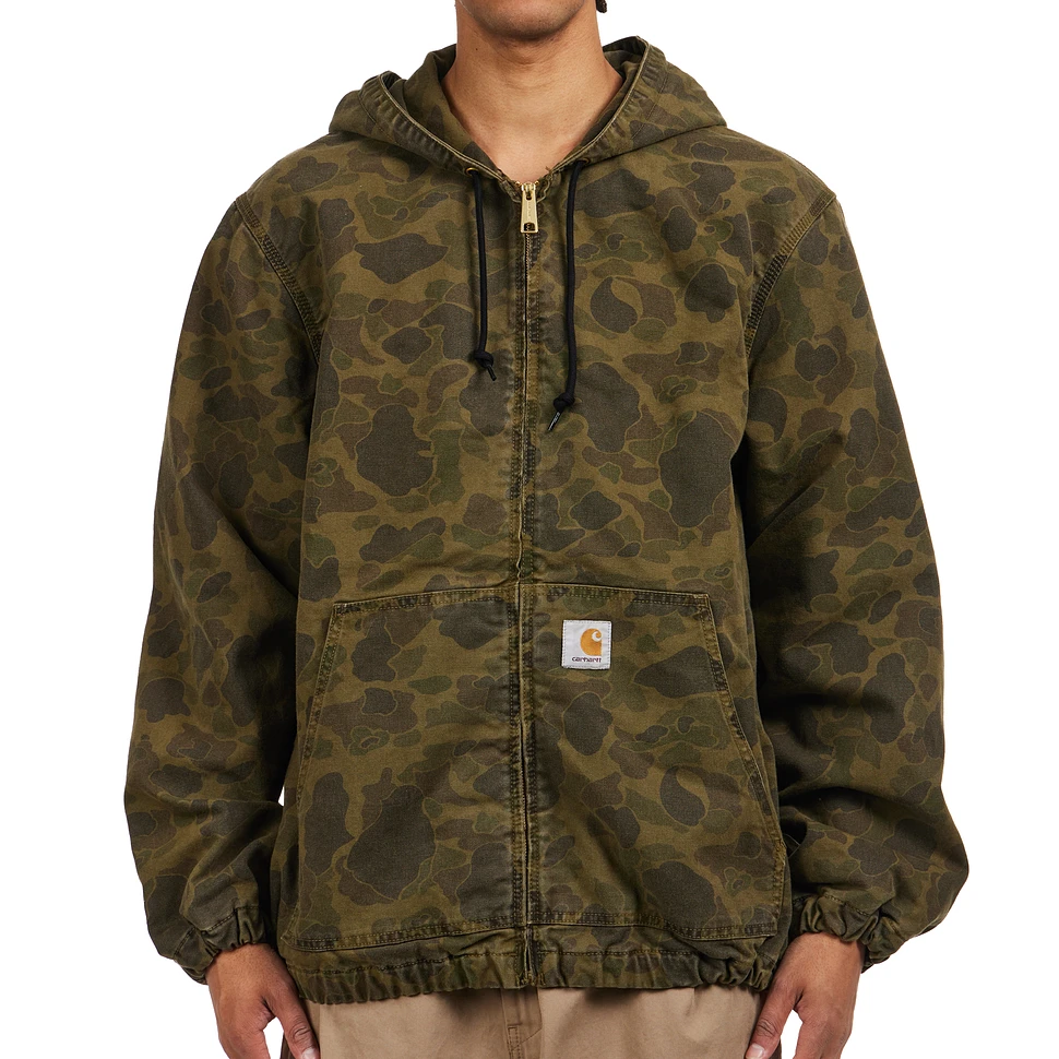 Carhartt WIP - Duck Active Jacket "Dearborn" Canvas, 12 oz (Camo Duck ...