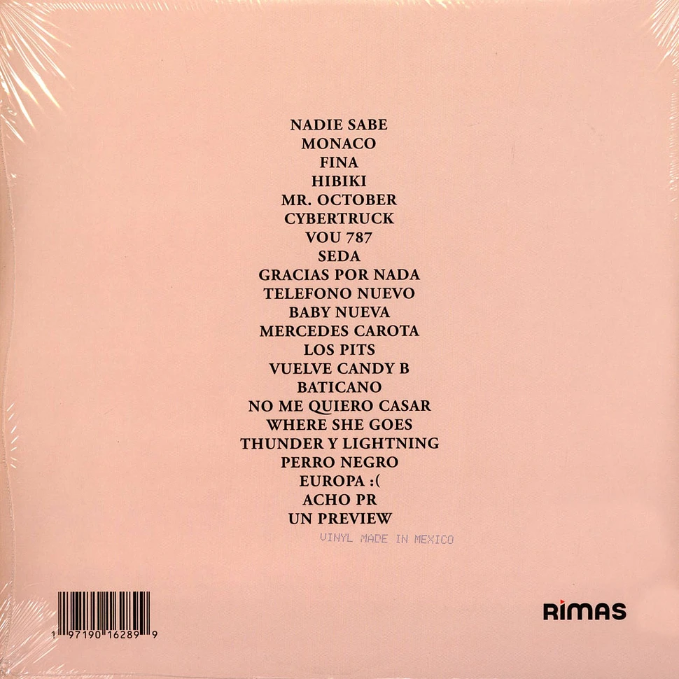 Bad Bunny - Nadie Sabe Lo Que Va A Pasar Manana - Vinyl LP - 2024 - MX ...