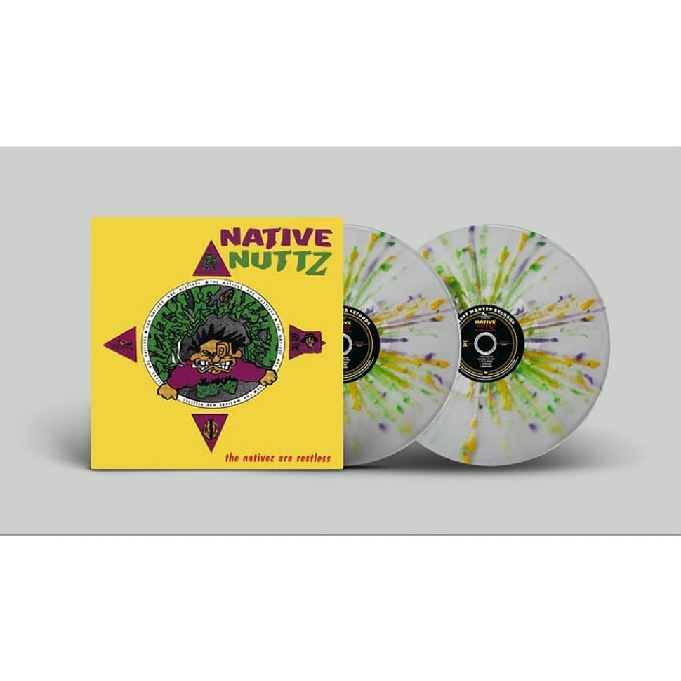 Native Nuttz - The Nativez Are Restless Transparent W/ Splatter Vinyl ...
