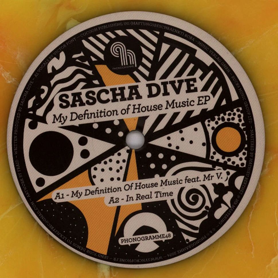 Sascha Dive - My Definition Of House Music Ep Feat. Mr V Yellow Marbled ...