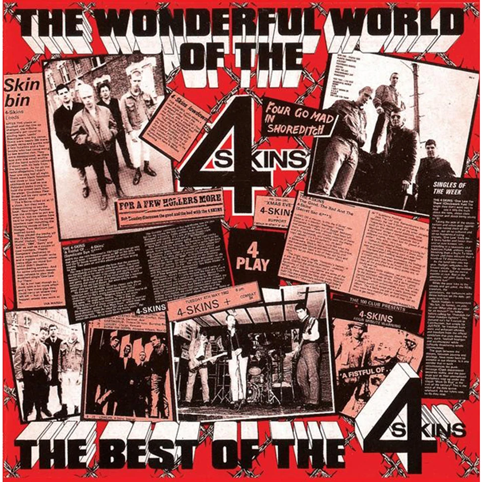 4 Skins - Wonderful World - The Best Of The 4-Skins Blood Red ...