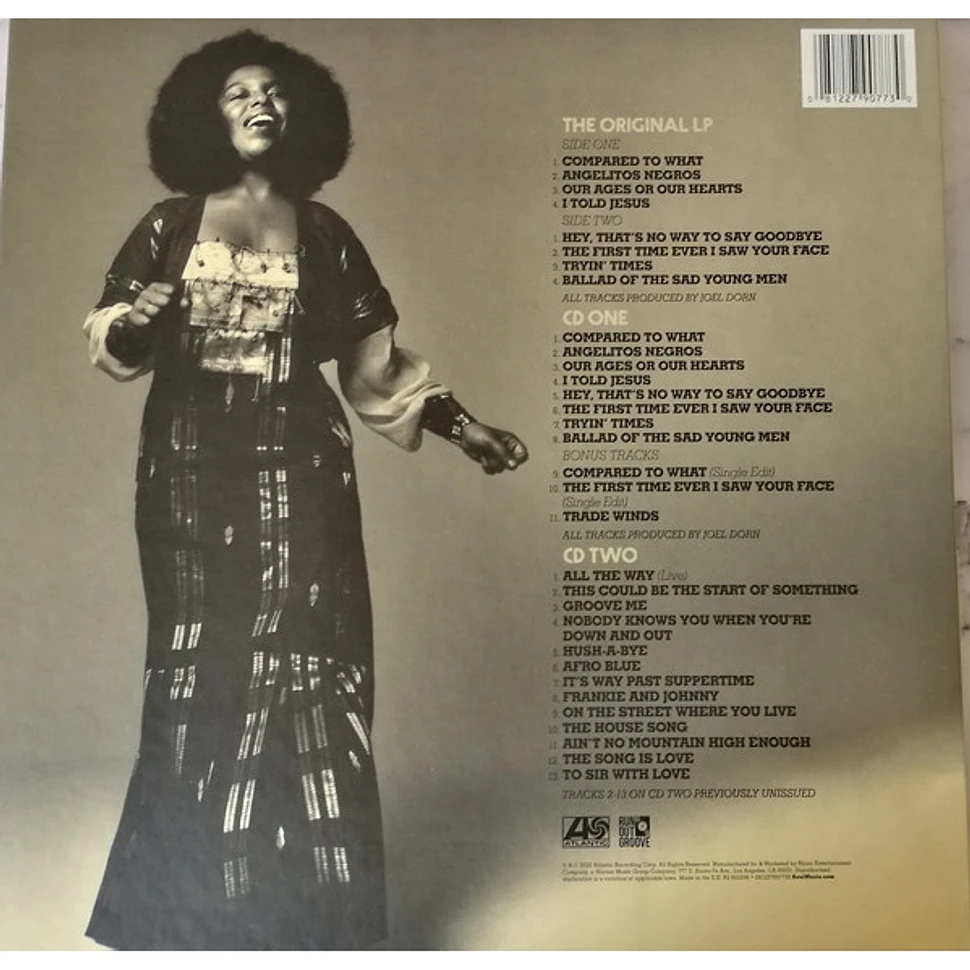 Roberta Flack - First Take - Vinyl LP+CD - 2020 - US - Reissue | HHV