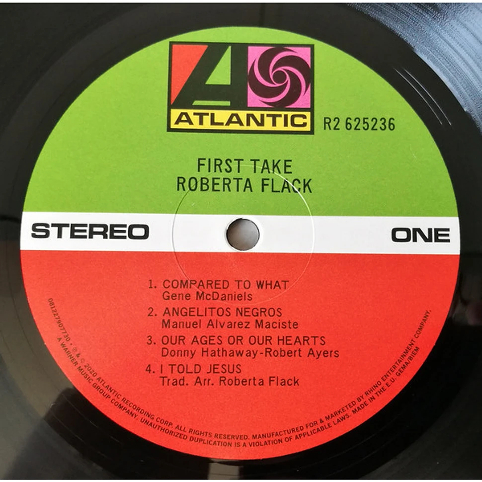 Roberta Flack - First Take - Vinyl LP+CD - 2020 - US - Reissue | HHV