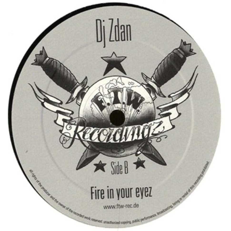 DJ Zdan - No Obligations / Fire In Your Eyez - Vinyl 12" - 2005 - DE ...