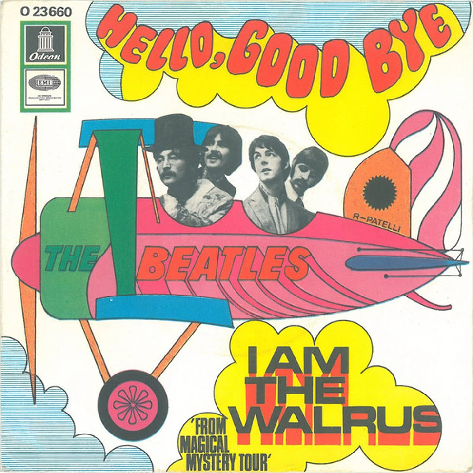 The Beatles - Hello, Goodbye / I Am The Walrus - Vinyl 7" - 1967 - DE - Original | HHV