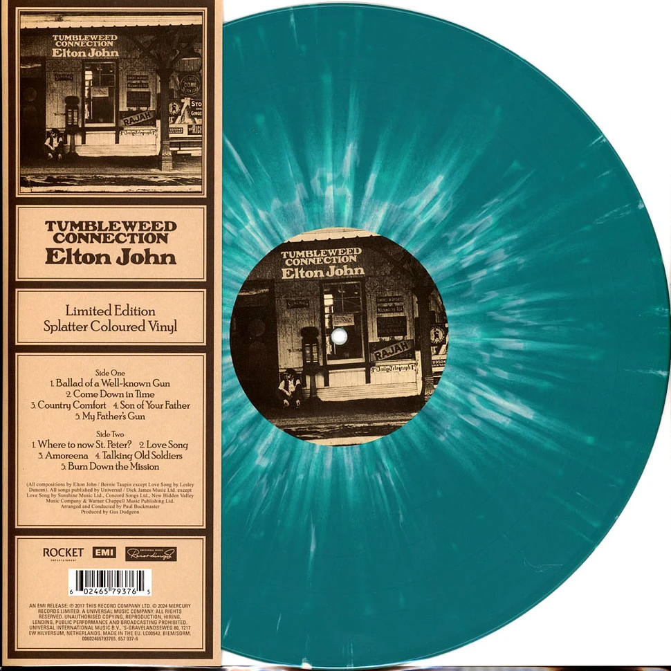 Elton John - Tumbleweed Connection Green Splatter Vinyl Edition - Vinyl ...
