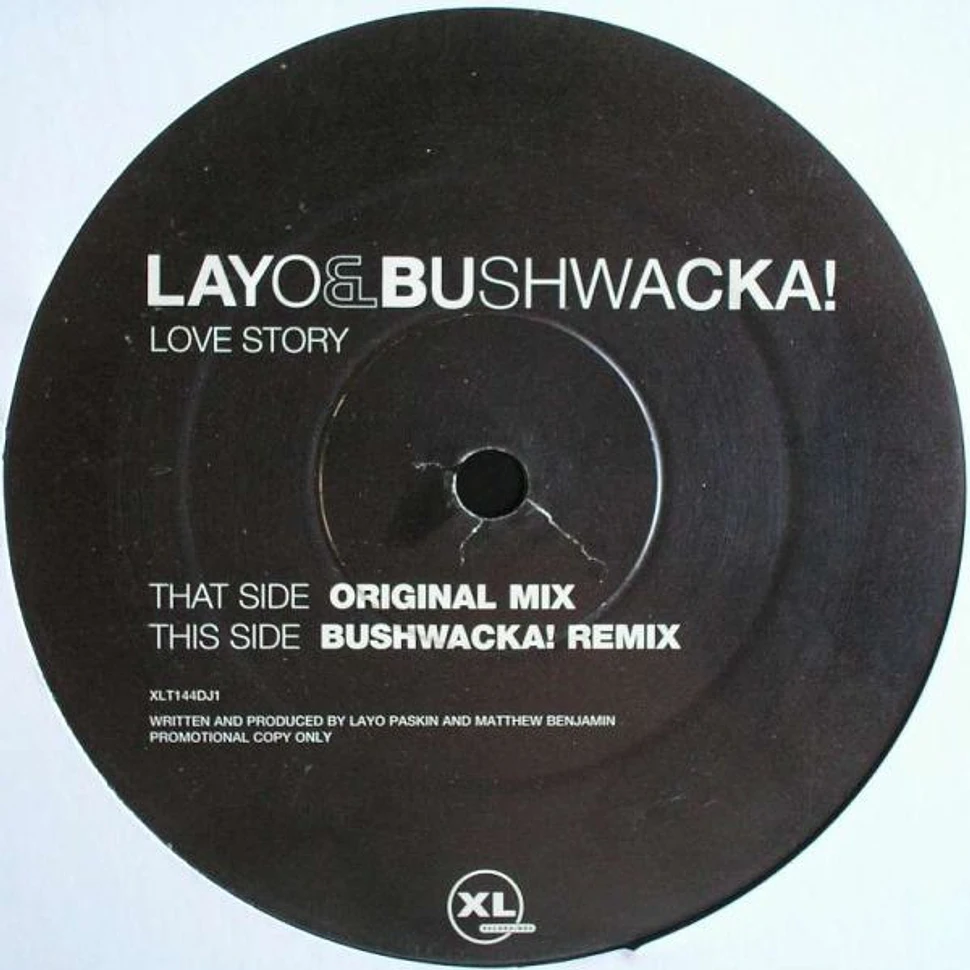 Layo & Bushwacka! - Love Story - Vinyl 12" - 2002 - UK - Original | HHV