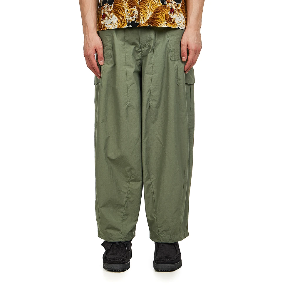FrizmWORKS - Nylon Cargo Balloon Pants (Olive) | HHV