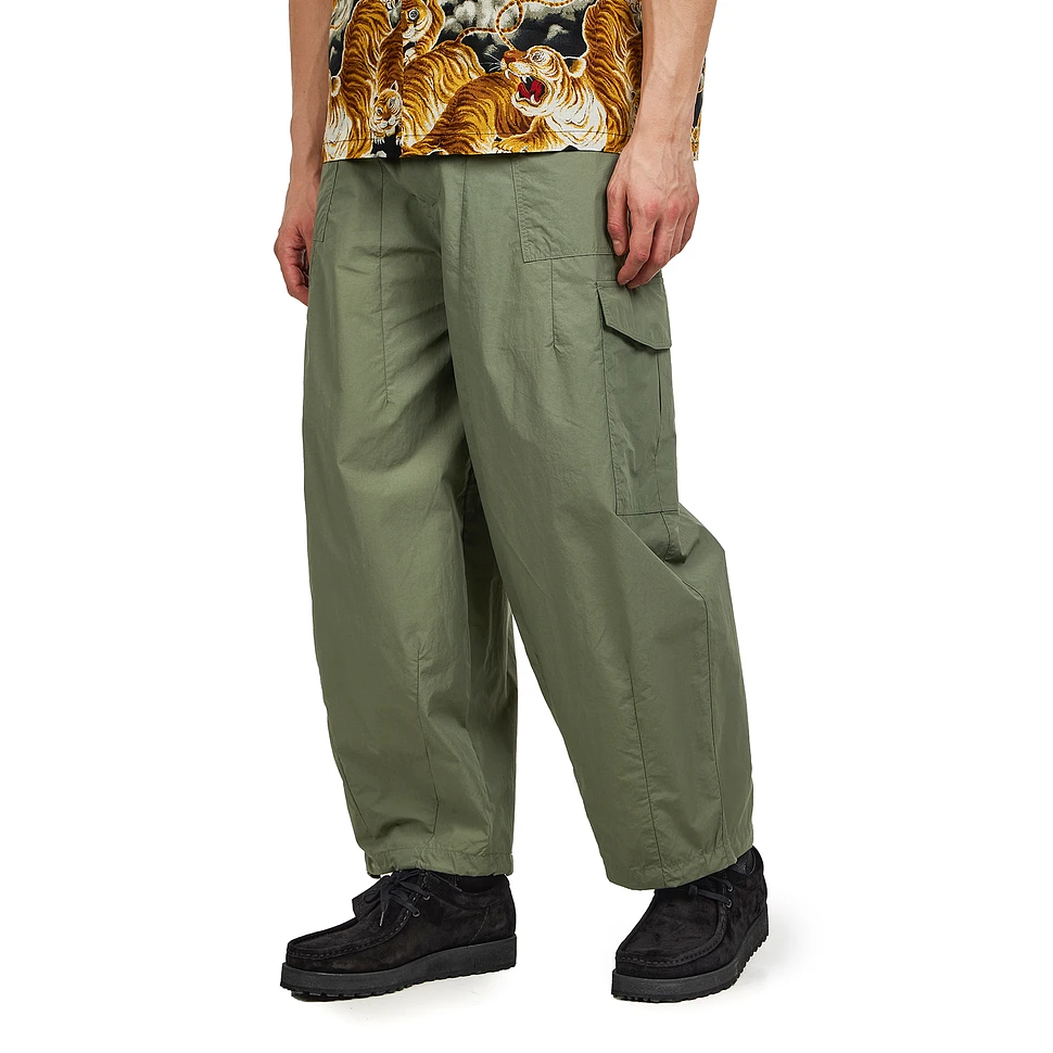 FrizmWORKS - Nylon Cargo Balloon Pants (Olive) | HHV
