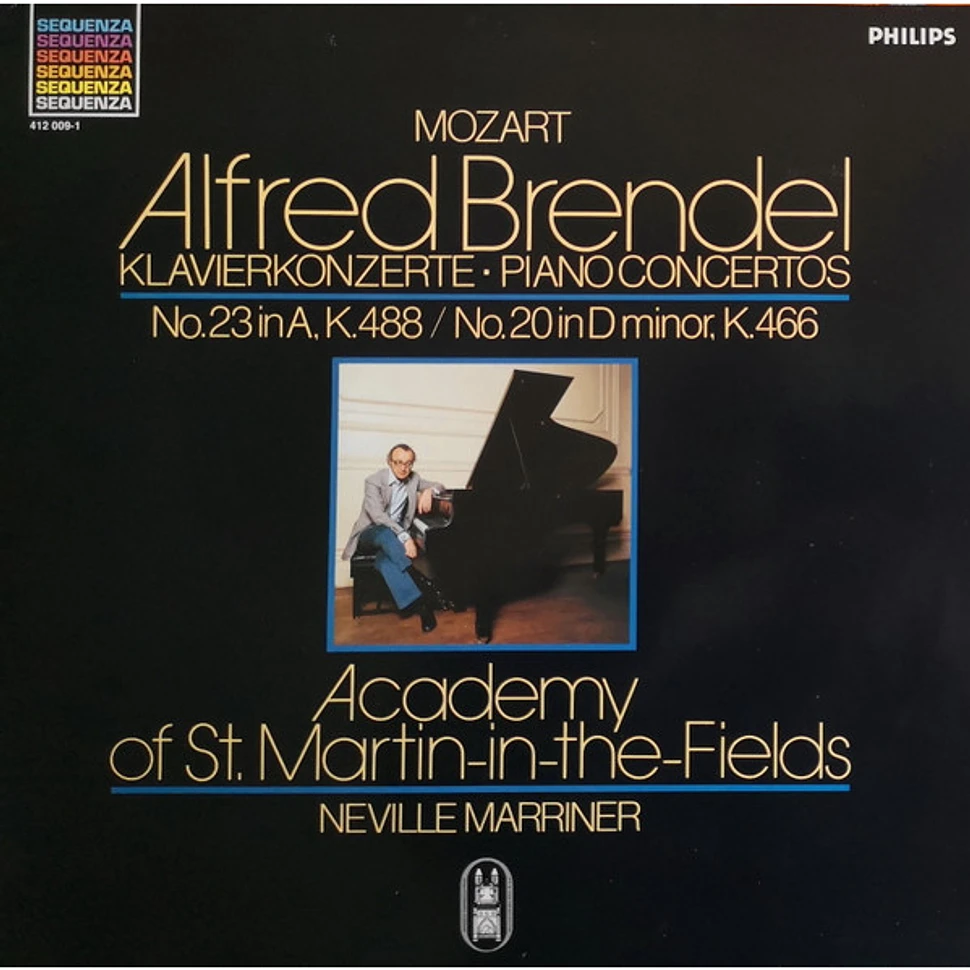 Wolfgang Amadeus Mozart - Alfred Brendel, The Academy Of St. Martin-in-the-Fields, Sir Neville ...