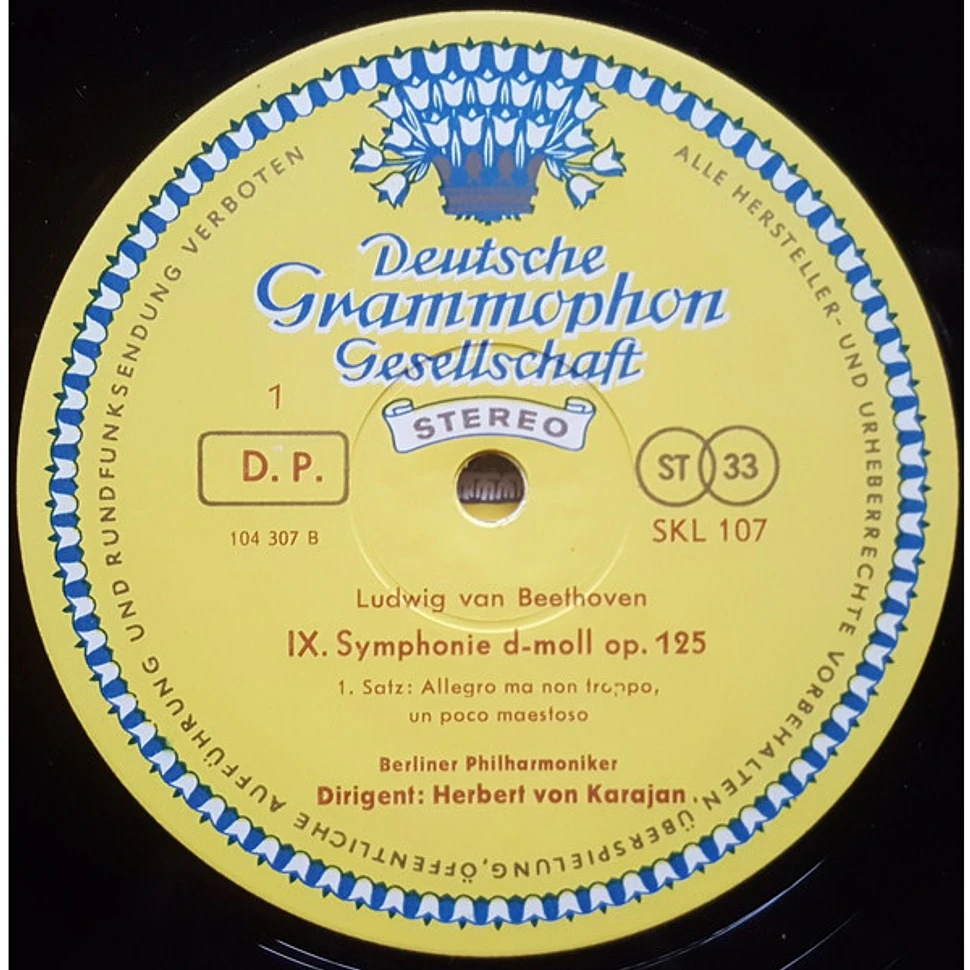 Ludwig van Beethoven – Herbert von Karajan, Berliner Philharmoniker - 9 Symphonien - Vinyl 8LP ...