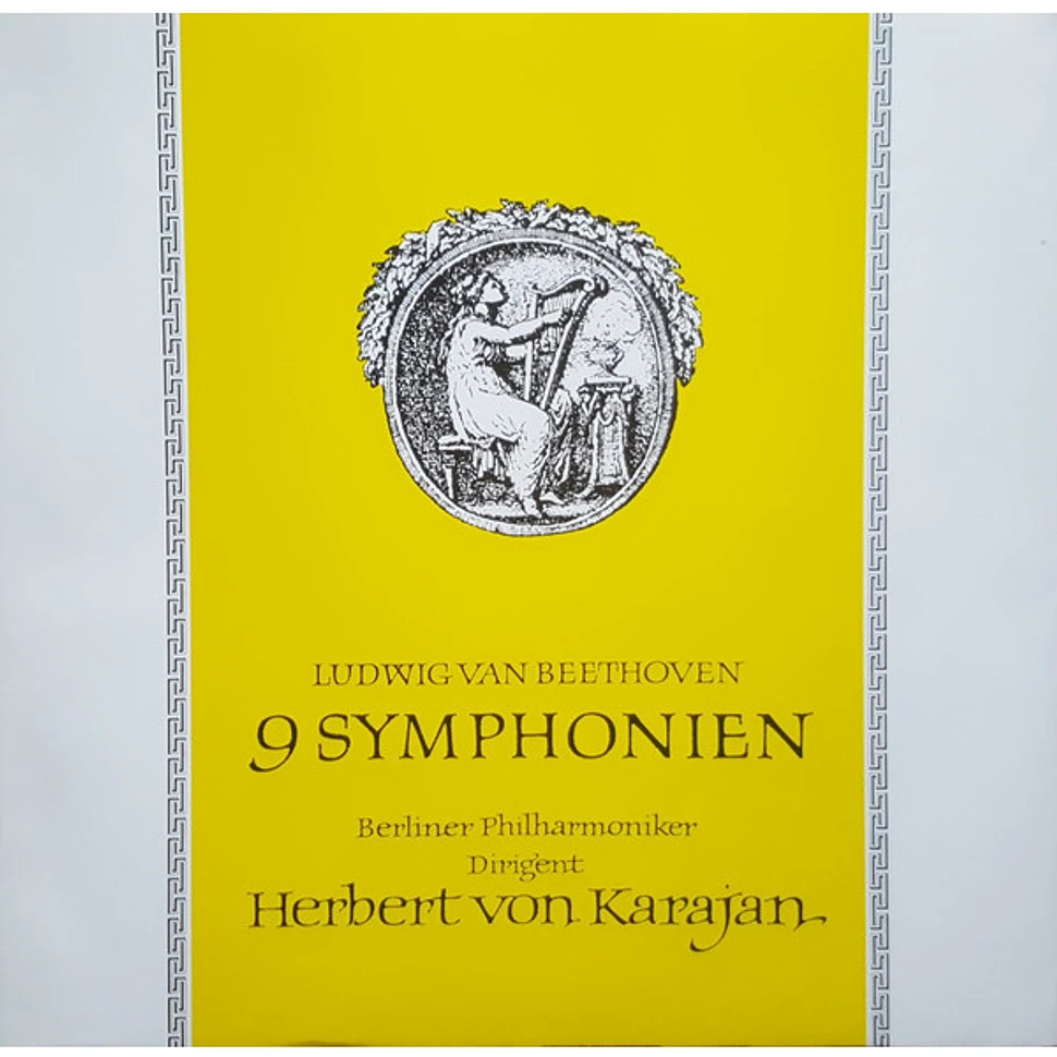Ludwig van Beethoven – Herbert von Karajan, Berliner Philharmoniker - 9 Symphonien - Vinyl 8LP ...