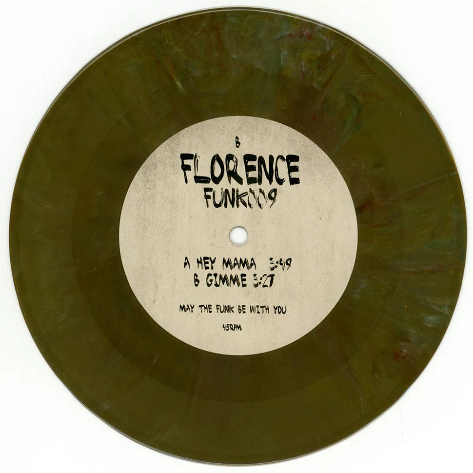 Florence - Funk009 Randomly Colored Vinyl Edition - Vinyl 7" - 2024 ...