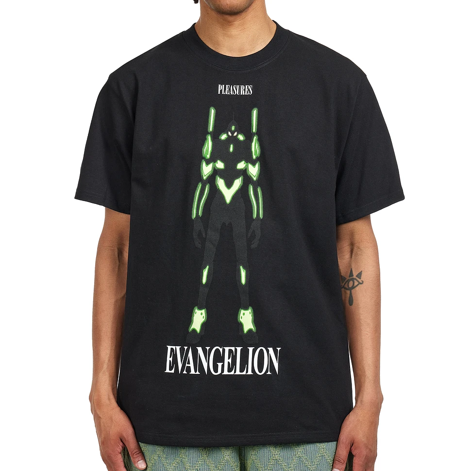 PLEASURES x Neon Genesis Evangelion - Eva 1 T-Shirt (Black) | HHV