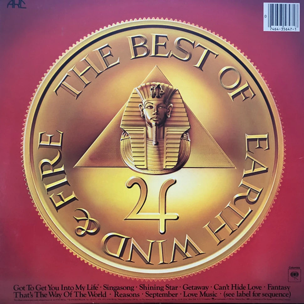 Earth, Wind & Fire - The Best Of Earth Wind & Fire Vol. I - Vinyl LP ...