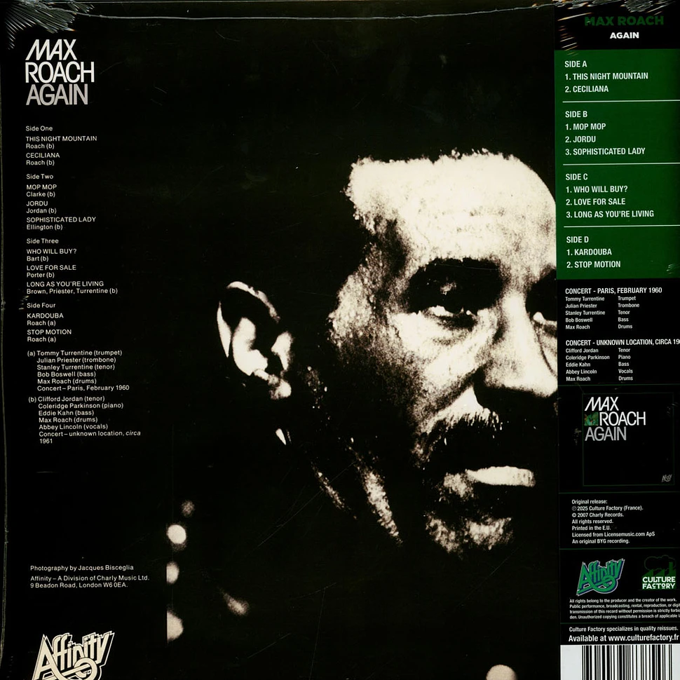 Max Roach - Again Black White Vinyl Record Store Day 2025 Edition - Vinyl 2LP - 2025 - EU ...