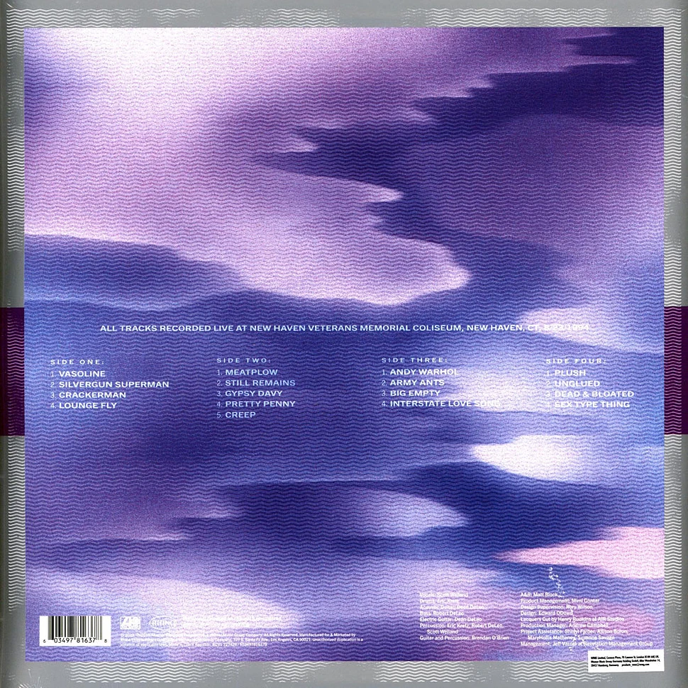 Stone Temple Pilots - Live In New Haven 1994 Record Store Day 2025 ...