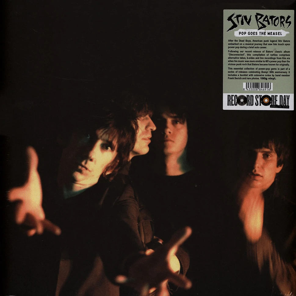 Stiv Bators - Pop Goes The Weasel - Vinyl LP - 2025 - WW - Reissue | HHV