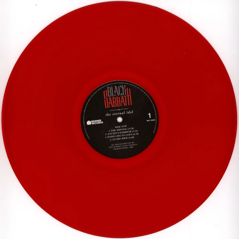 Black Sabbath - Eternal Idol Record Store Day 2025 Red Translucent ...