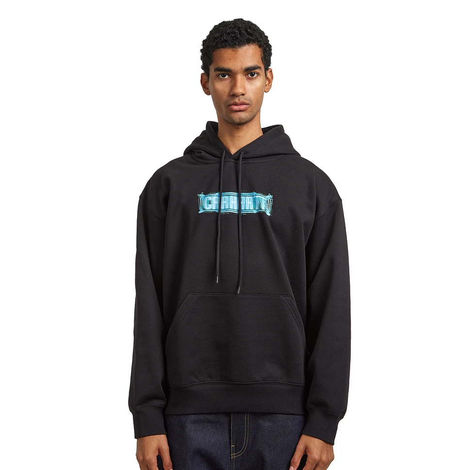Carhartt WIP - Hooded Electric Boogie Sweat (Black) | HHV