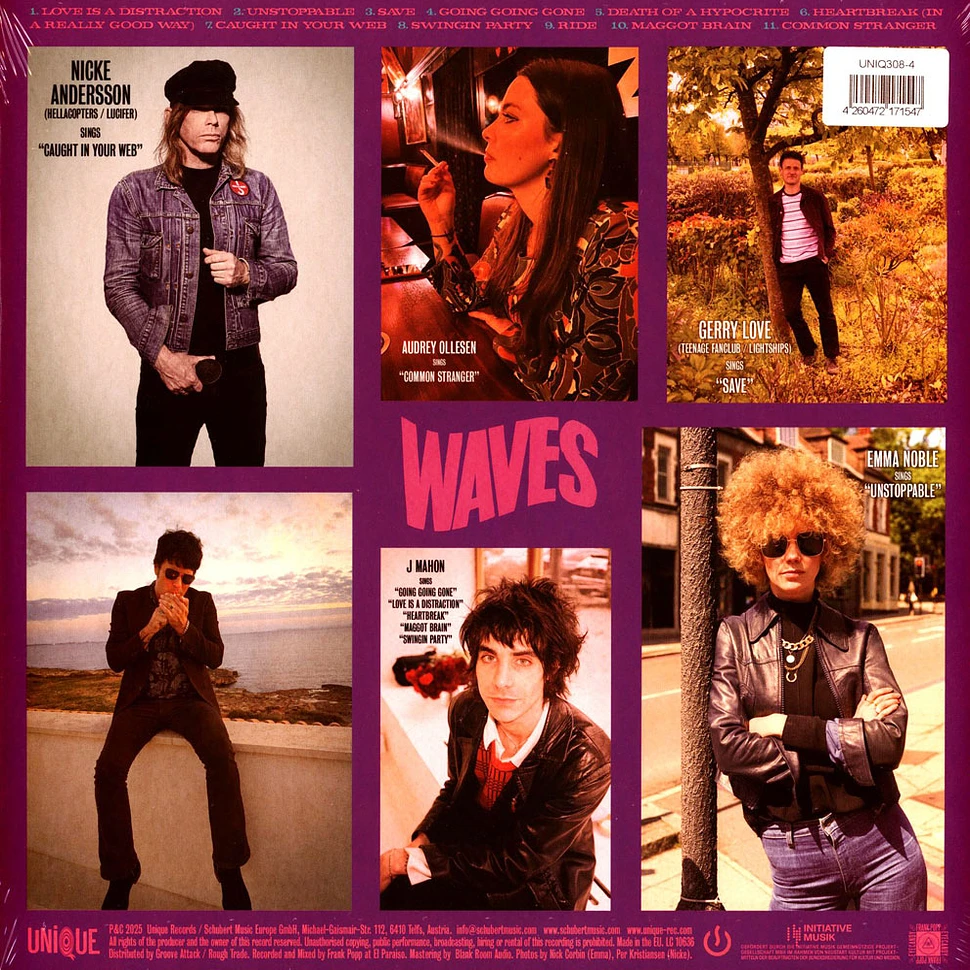 Frank Popp Ensemble - Waves HHV Exclusive Gold Vinyl Edition - Vinyl LP ...