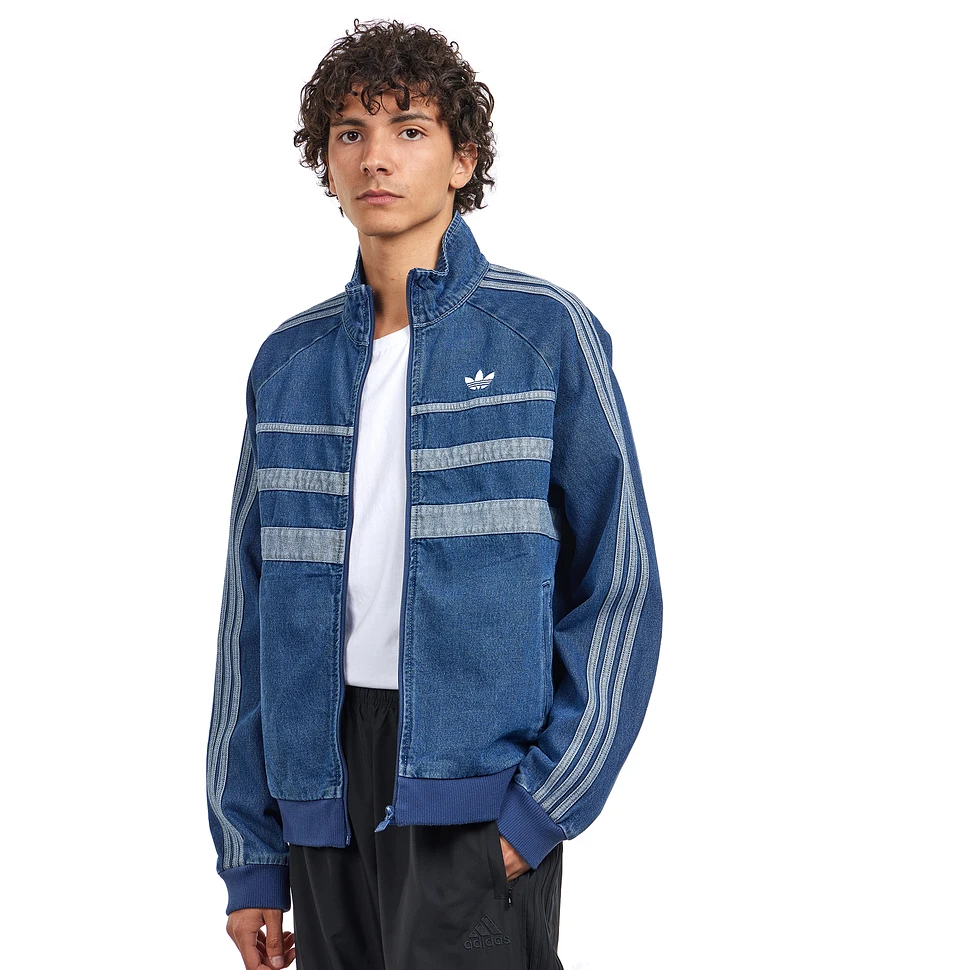 adidas - Adicolor First Blue Denim Track Top (Light Denim) | HHV