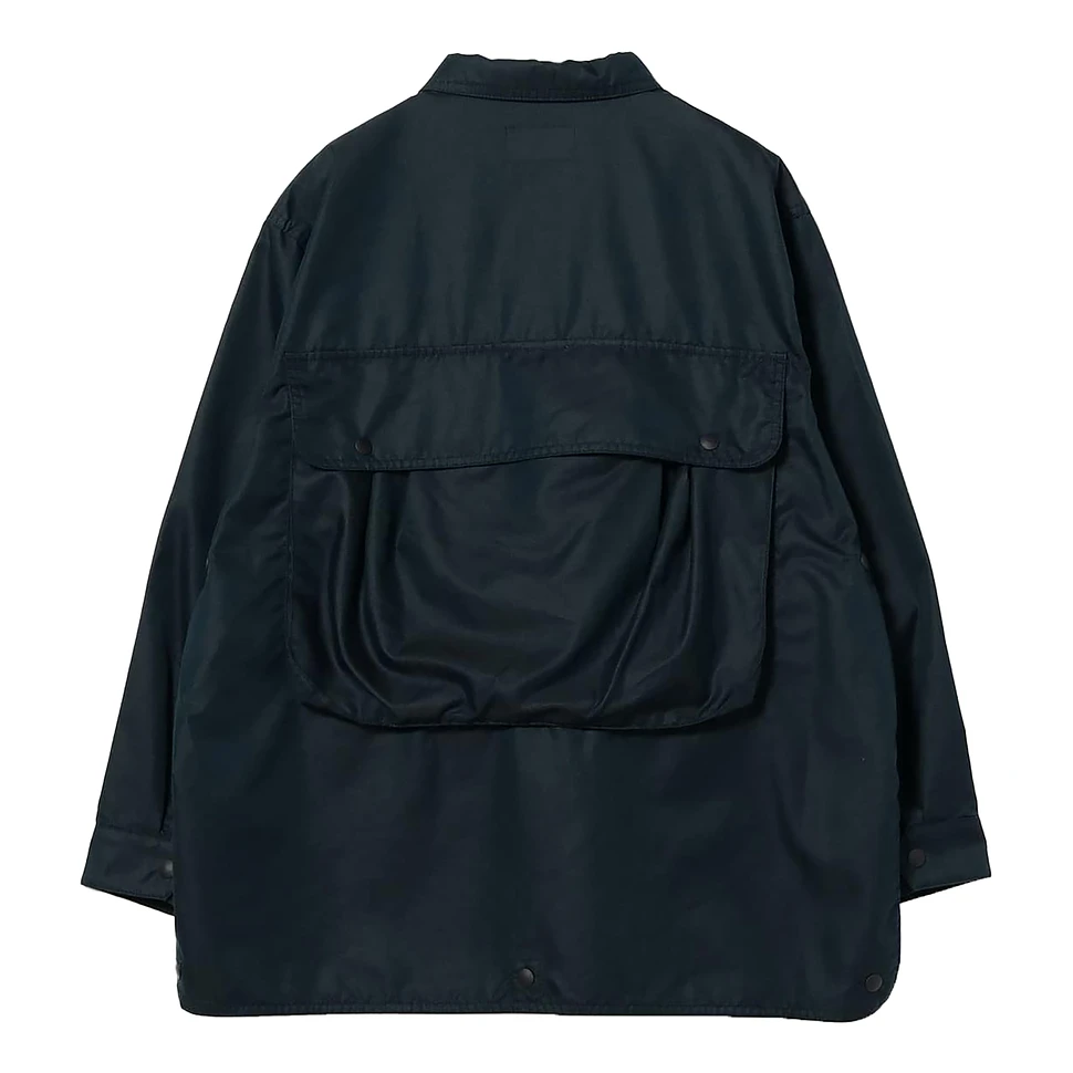 Beams Boy - Chambray Gabardine Short Fishing Jacket (Navy) | HHV