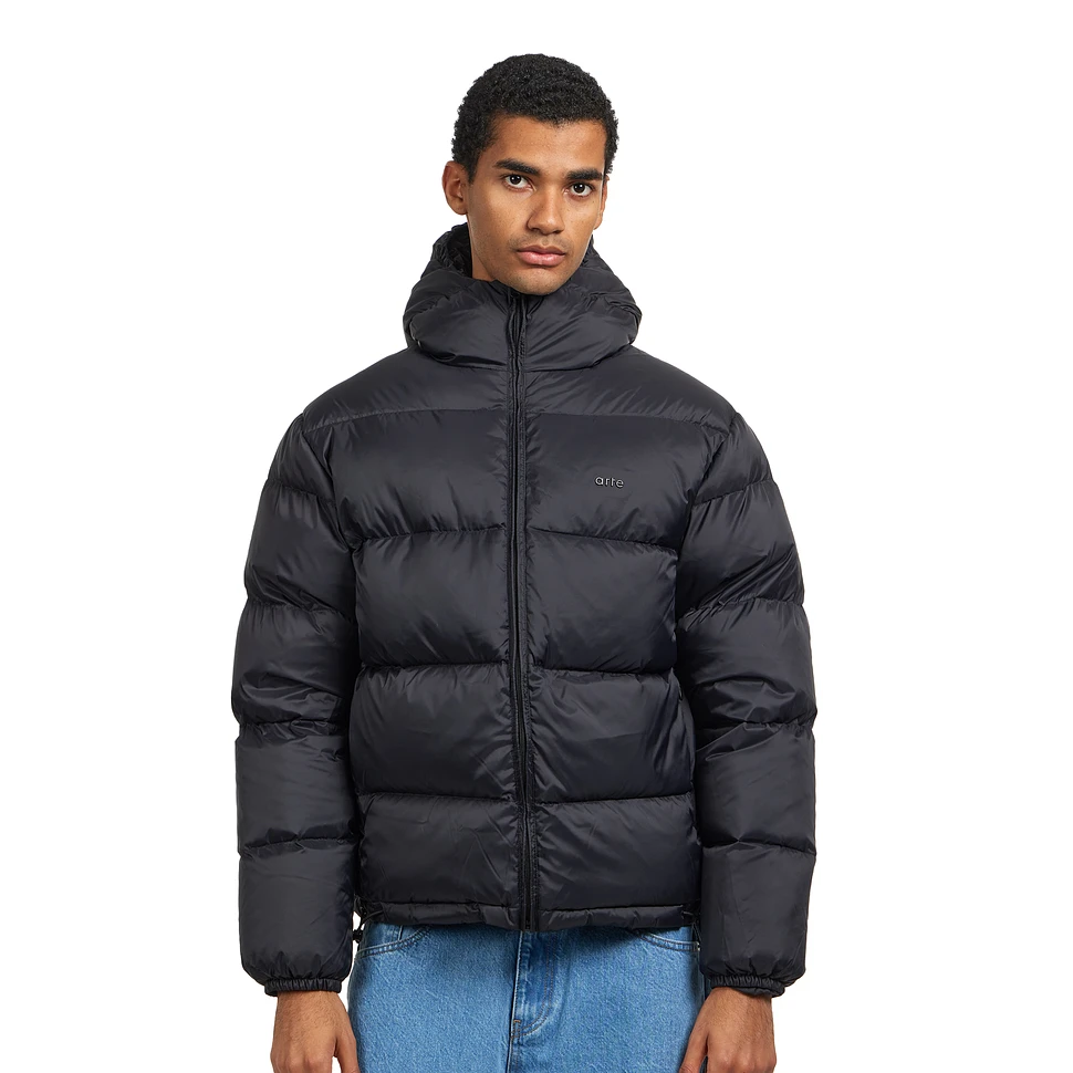 Arte Antwerp - Cropped Puffer Jacket (Black) | HHV