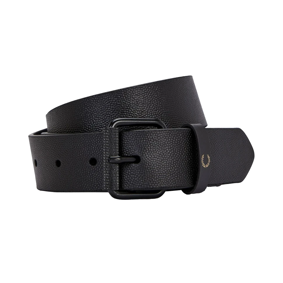 Fred Perry - Scotchgrain Belt (Black) | HHV