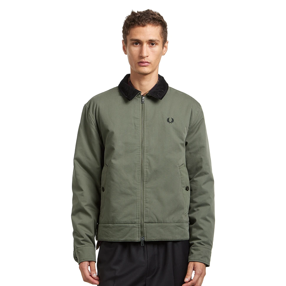 Fred Perry - The Caban Jacket (Laurel Wreath Green) | HHV