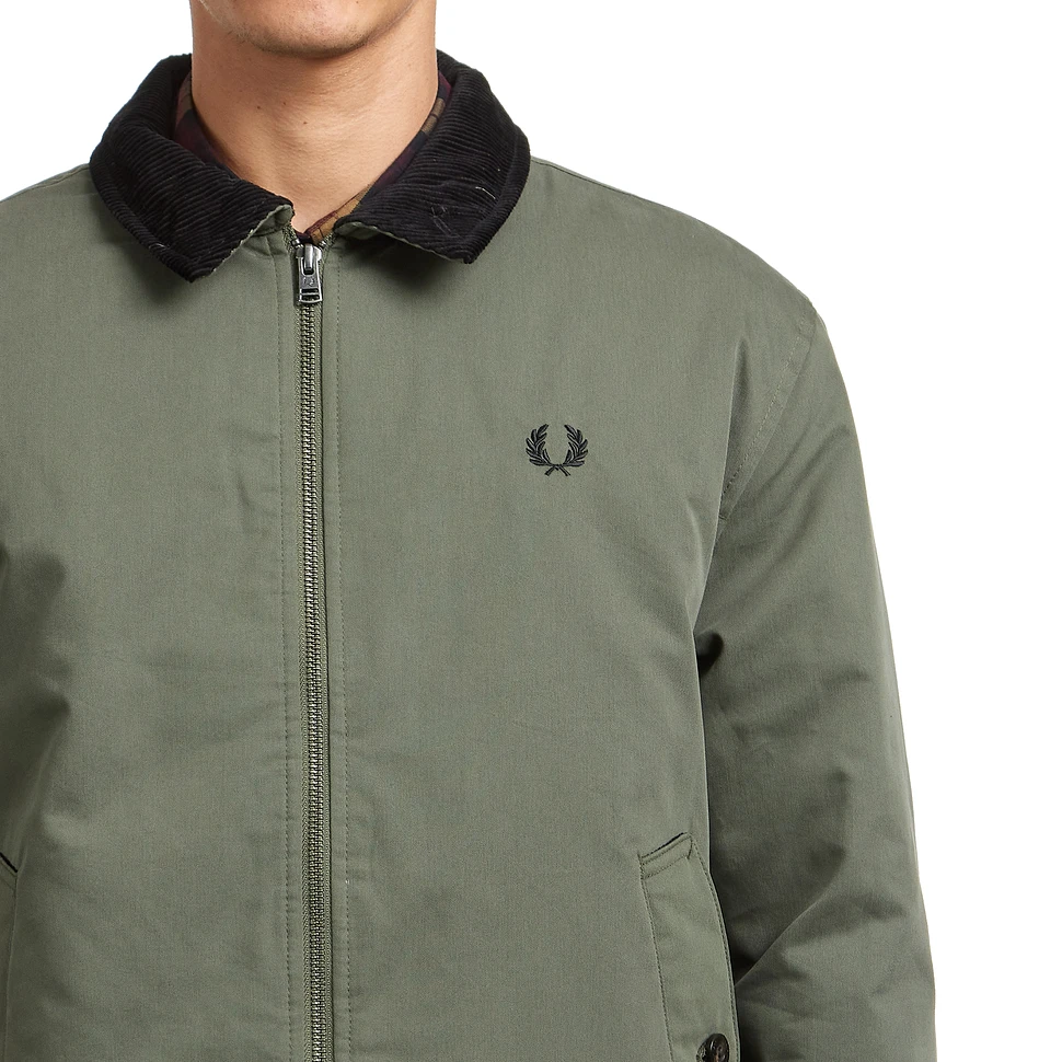 Fred Perry - The Caban Jacket (Laurel Wreath Green) | HHV