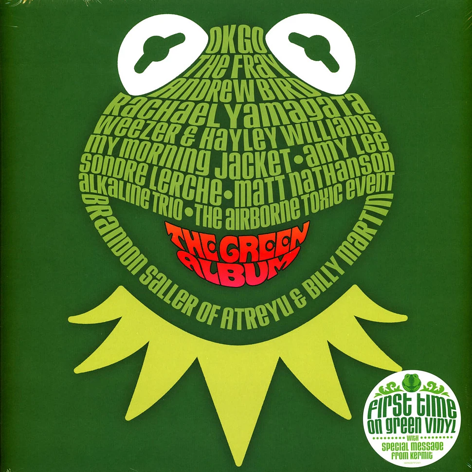 V.A. - OST The Muppets: The Green Album Green Vinyl Edition - Vinyl LP ...