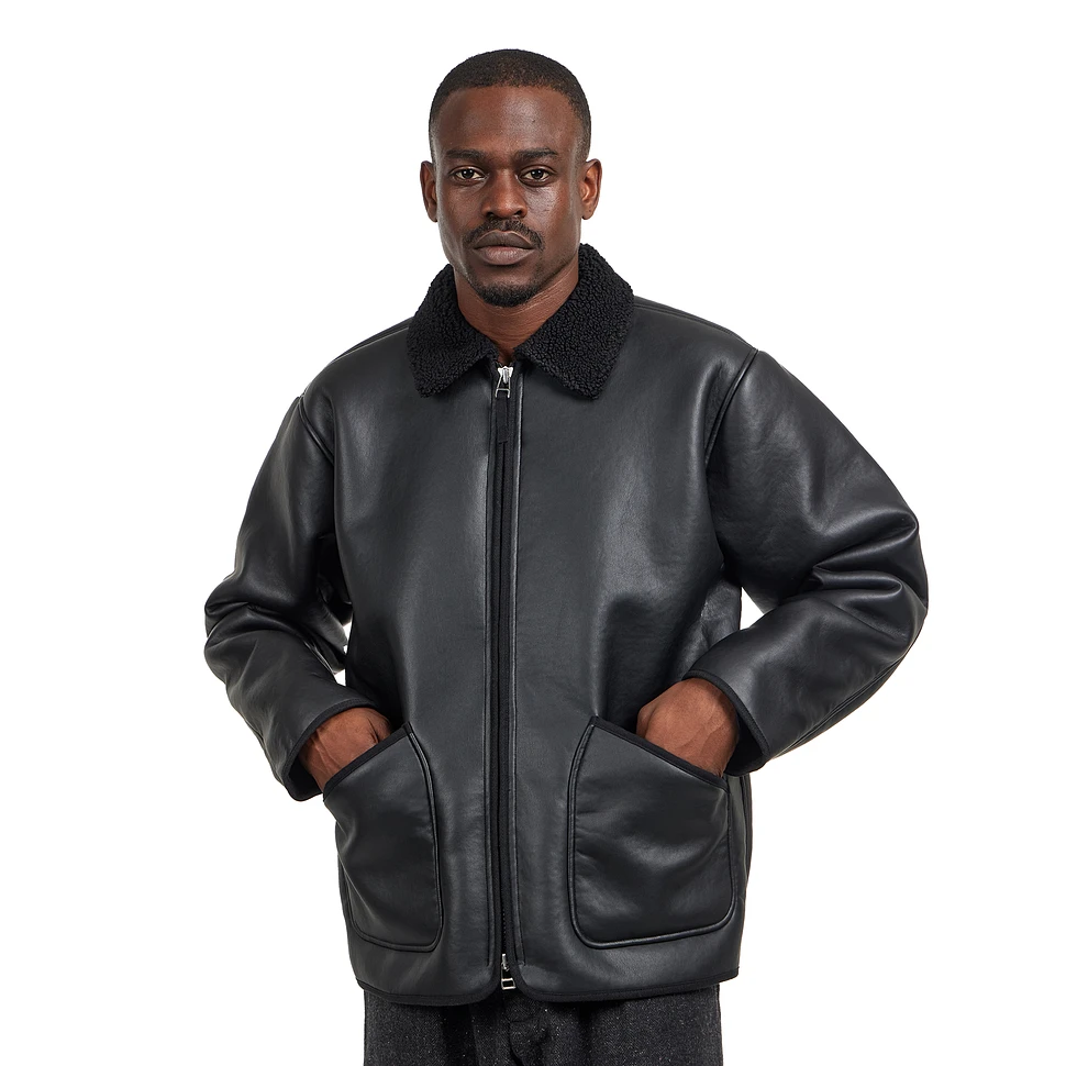 Universal Works - Gower Jacket (Black) | HHV