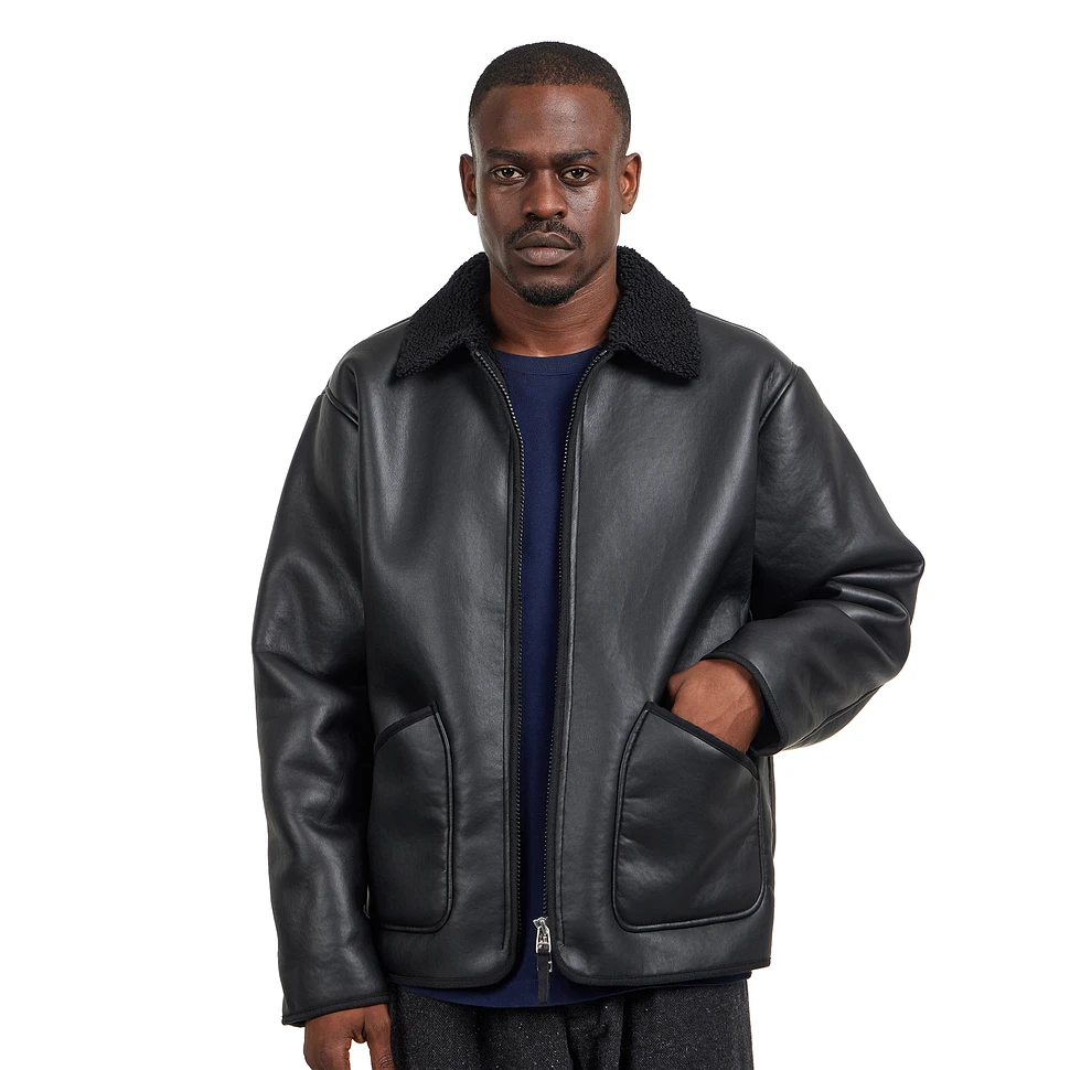 Universal Works - Gower Jacket (Black) | HHV
