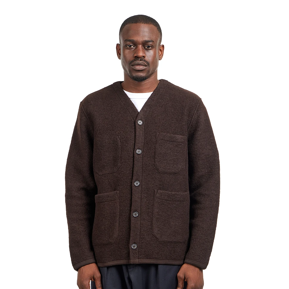 Universal Works - Cardigan (Brown) | HHV