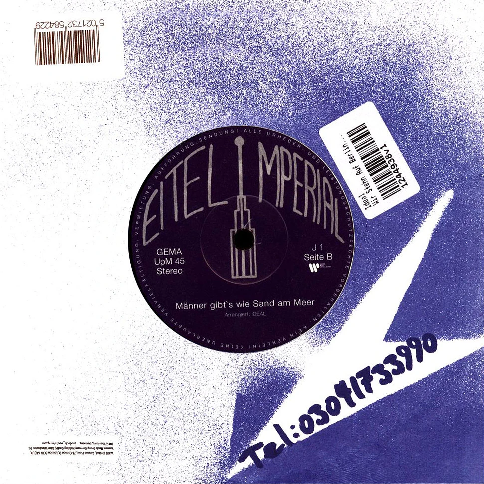 Ideal - Wir Stehn Auf Berlin 2025 Remaster - Vinyl 7" - 2025 - EU ...
