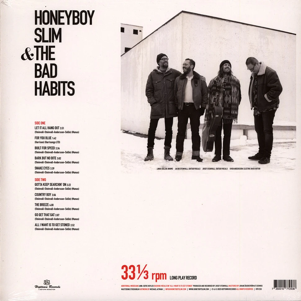 Honeyboy Slim & The Bad Habits - Honeyboy Slim & The Bad Habits - Vinyl ...