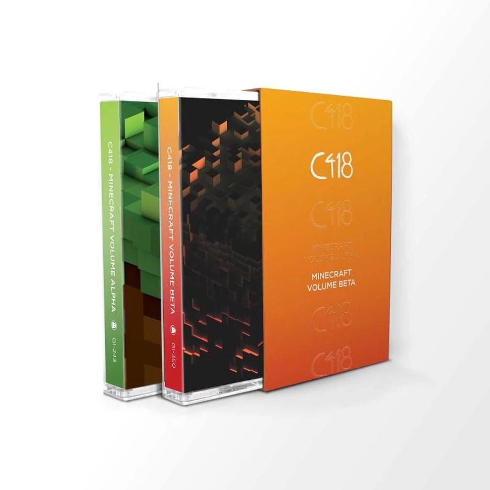 C418 - OST Minecraft Volume Alpha & Beta - 2Tape - 2025 - US - Original ...