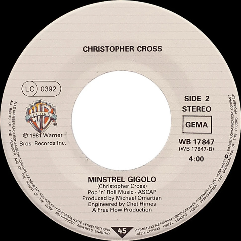 Christopher Cross - Arthur's Theme (Best That You Can Do) - Vinyl 7 ...