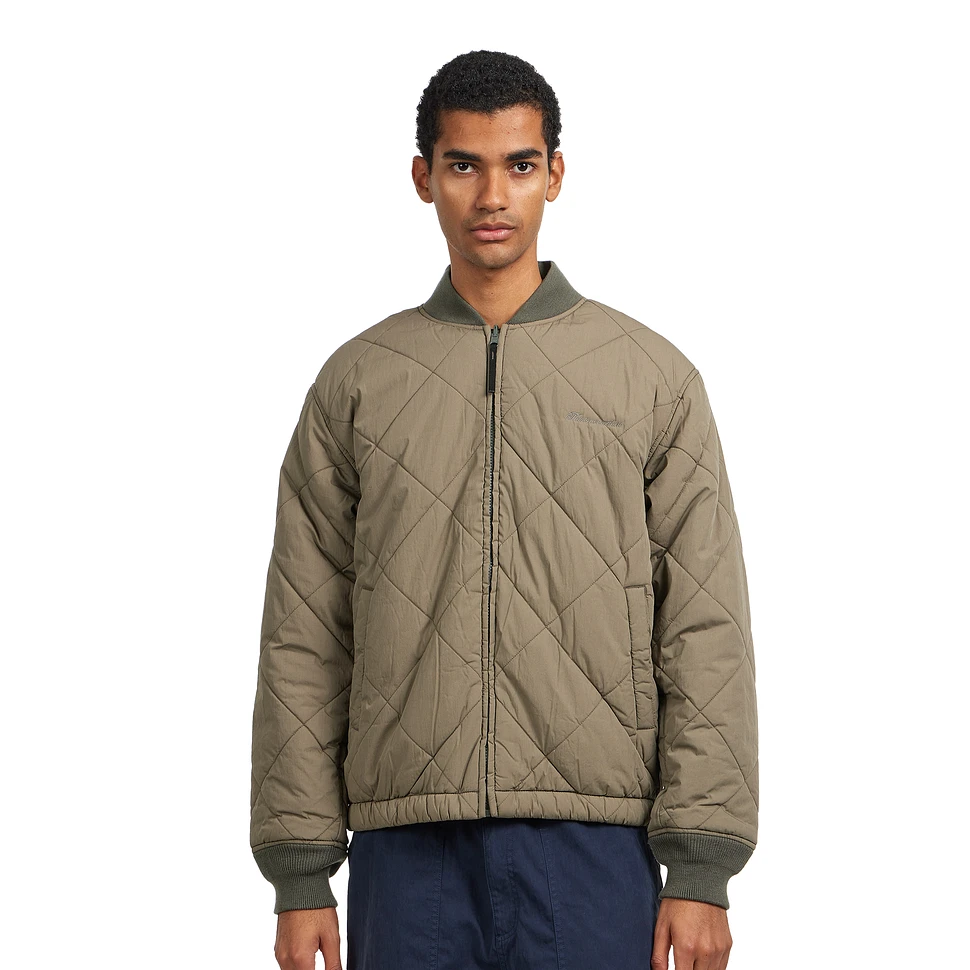 thisisneverthat - Reversible Bomber Jacket (Dark Sage) | HHV