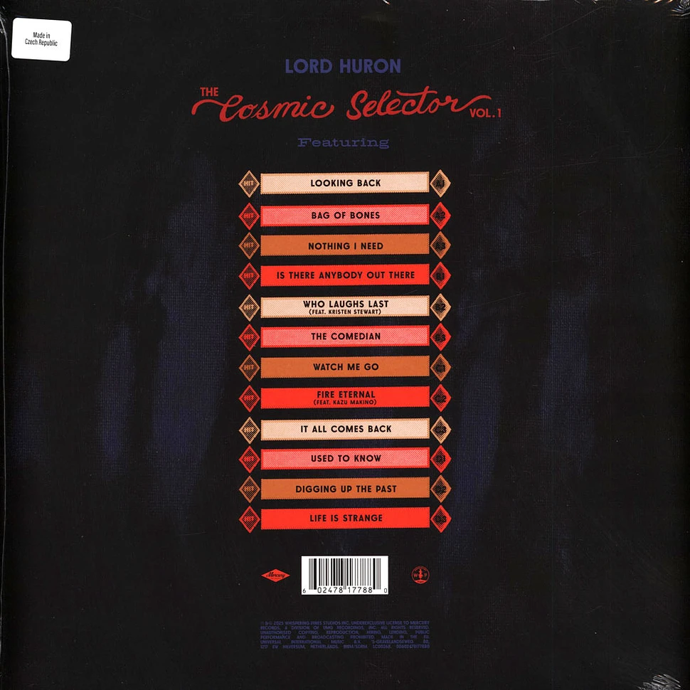 Lord Huron - The Cosmic Selector Volume 1 Indie Exclusive Glow In The Dark Splatter Vinyl ...