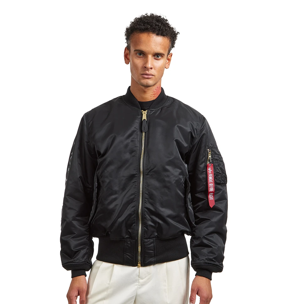 No Problemo x Alpha Industries - Alpha Industries No War MA-1 Jacket ...