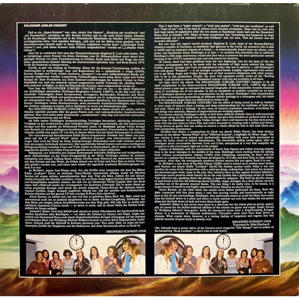 Passport and Brian Auger, Johnny Griffin, Alexis Korner, Volker Kriegel, Pete York - Doldinger ...