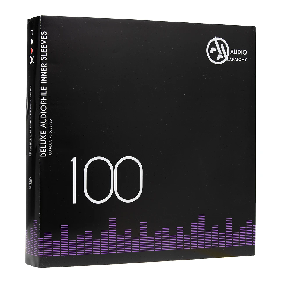 Audio Anatomy - 100X 12" Deluxe Audiophile Antistatic Inner Sleeves | HHV
