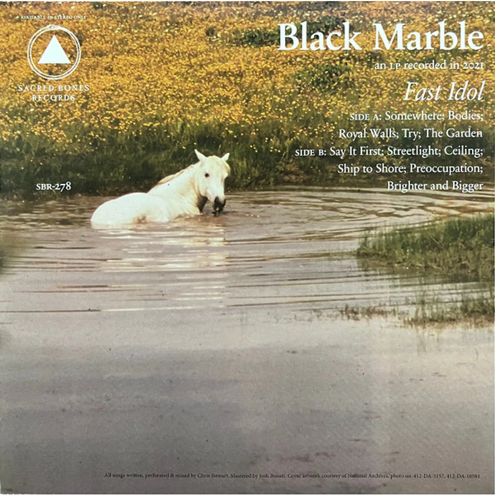 Black Marble - Fast Idol - Vinyl LP - 2021 - US - Original | HHV